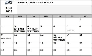 Testing Information – Fruit Cove Middle School